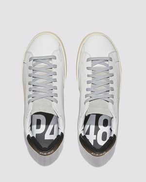 John White/Black Sneaker – P448