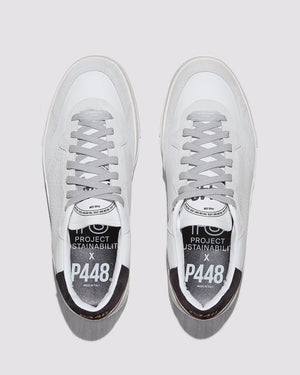 Bali Recycled White/Black Sneaker – P448